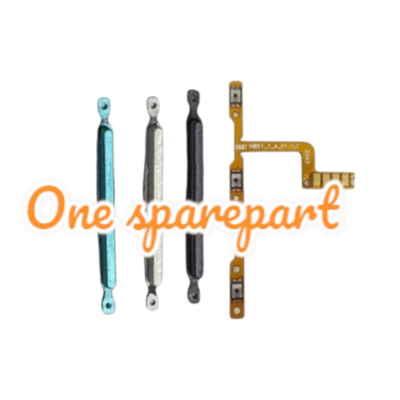 Jual Tombol Set + Flexsibel On Off Volume Infinix Zero 8 X687 + Tombol Luar Fullset Power ...