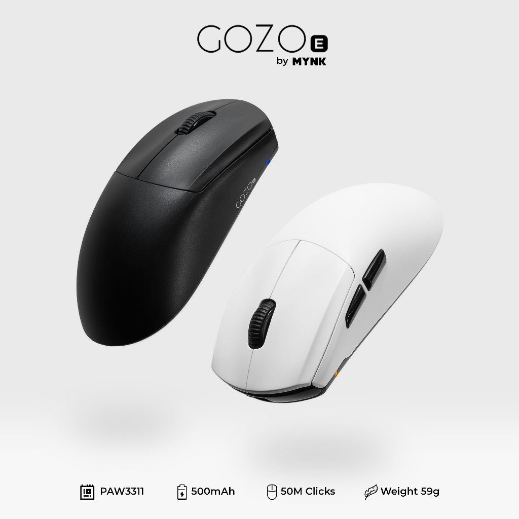 Jual MYNK GOZO E Mouse Gaming Wireless Superlight | Shopee Indonesia