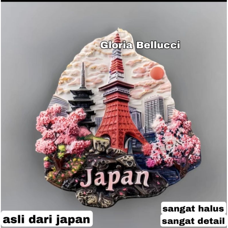 Jual tempelan kulkas magnet japan tokyo tower souvenir oleh oleh negara ...