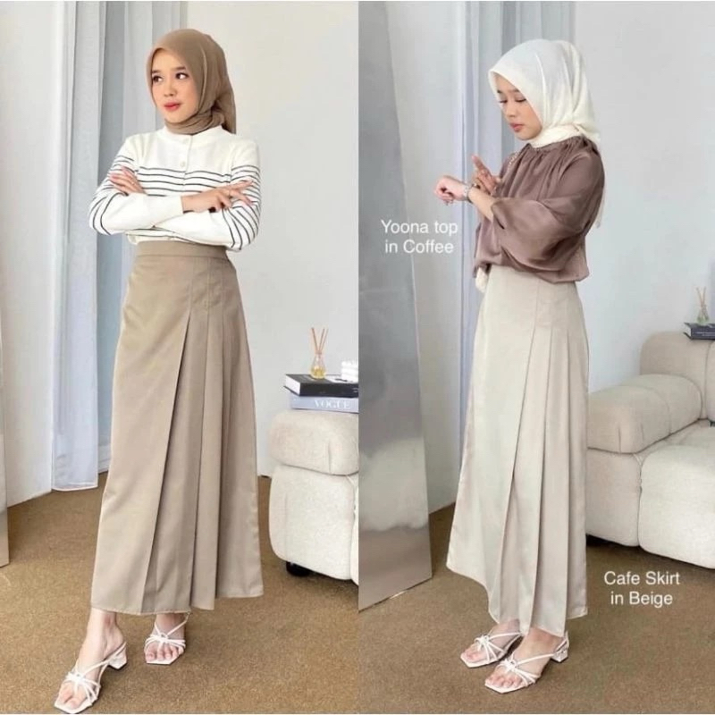 Jual Aleka Skirt Rok Kuliah Terbaru Rok Cafe Skrit Rok Korean Style Casual Formal Terabaru ...