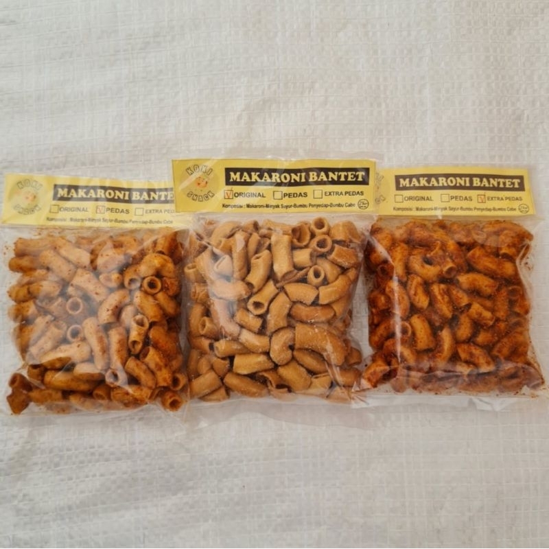 Jual Viral 70gr Makaroni Bantet Koki Snack Tasikmalaya | Shopee Indonesia