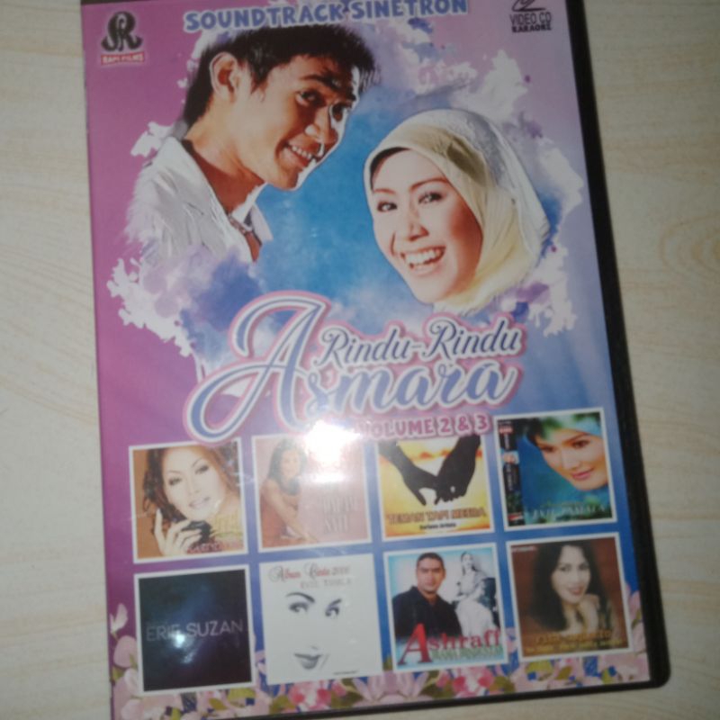 Jual VCD OST Rindu Rindu Asmara Vol 2 dan 3 (Isi 2 DISC) (Info Lengkap ...