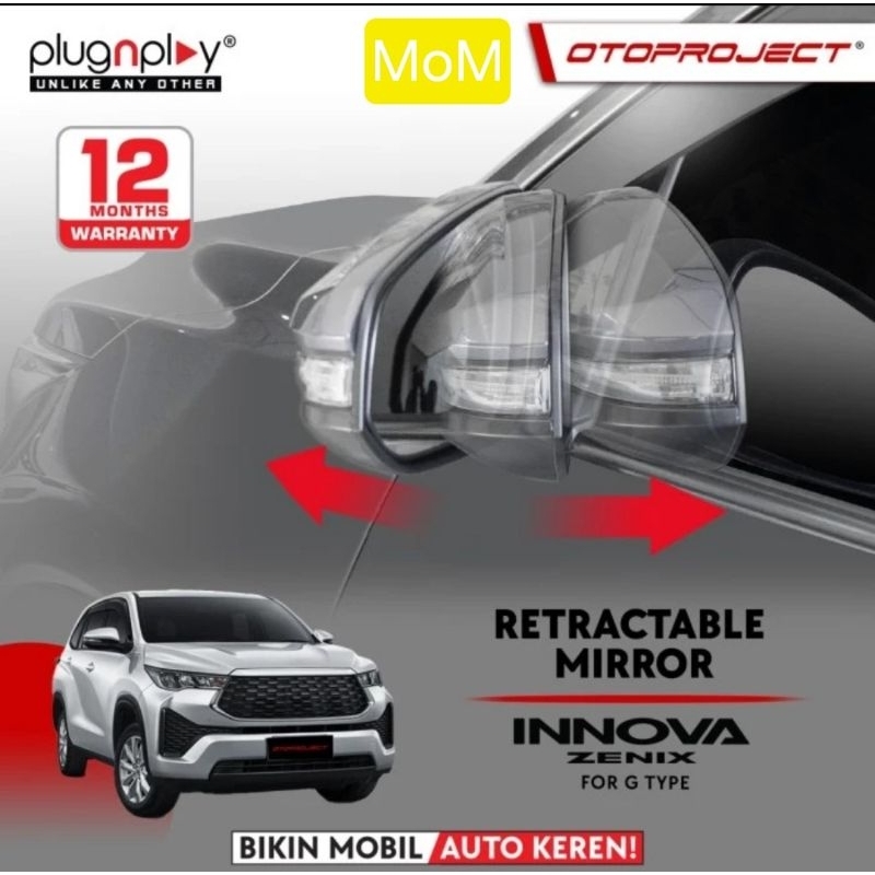 Jual Motor Retract Spion Innova Zenix Tipe G Otoproject Plug N Play ...