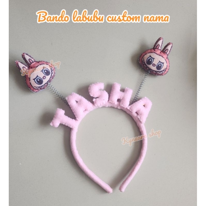 Jual bando / headband labubu / dora / hello kitty / lotso viral bisa ...