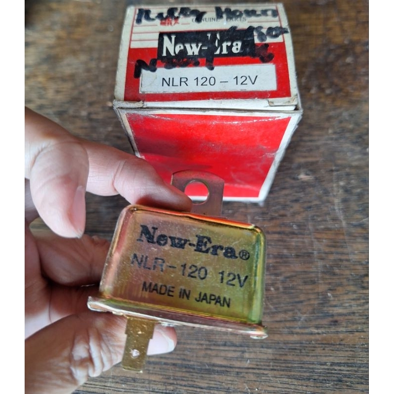 Jual Relay klakson 12volt kaki 3 new era NLR120 ASLI JEPANG ,bukan yang ...