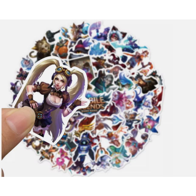 Jual Sticker Mobile Legend Dan Lain-lain Glosy | Shopee Indonesia