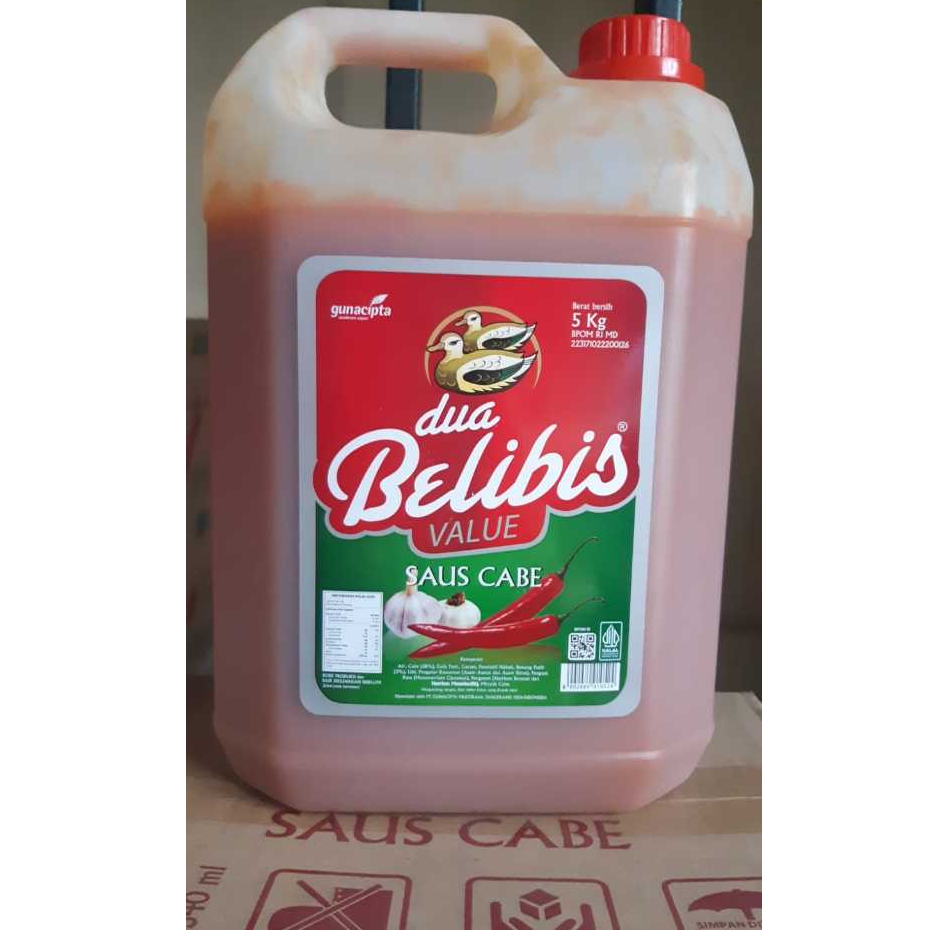 Jual SAMBEL BELIBIS VALUE JERIGEN 5KG | Shopee Indonesia