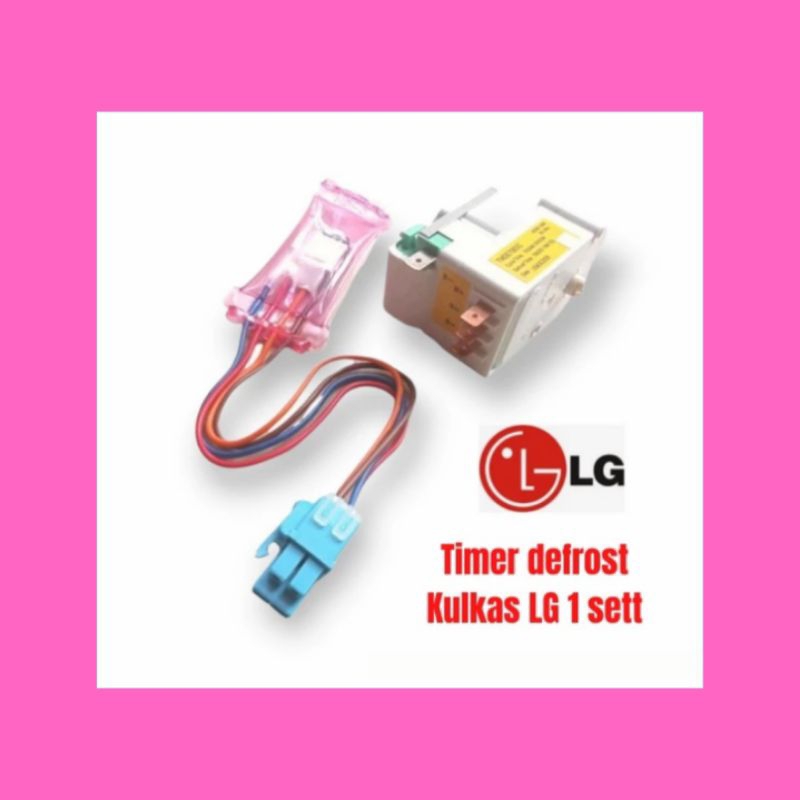 Jual Timer defrost kulkas LG 2 pintu 1 set | Shopee Indonesia