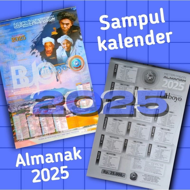 Jual Kalender Lirboyo 2025 Baru. | Shopee Indonesia