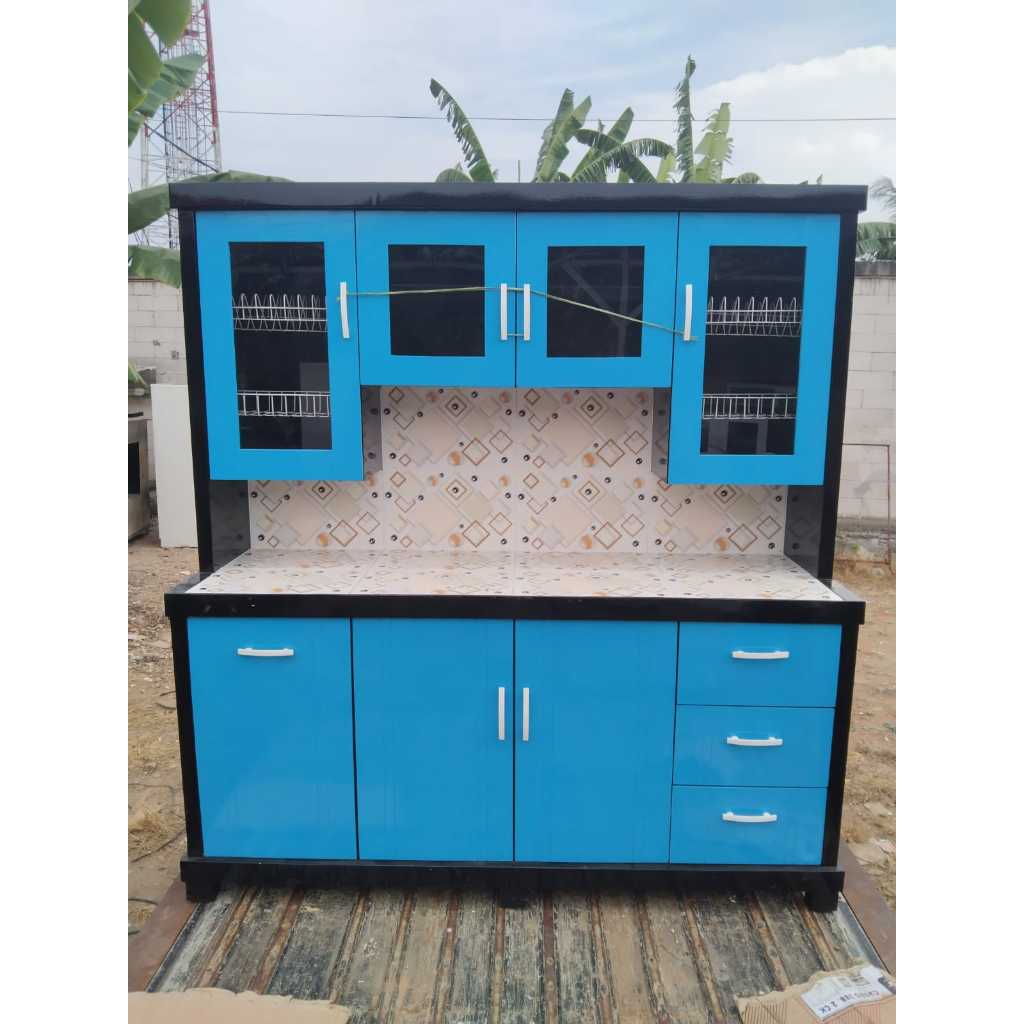 Jual LEMARI SAYUR 4 PINTU 15mm / LEMARI PIRING MURAH / LEMARI PIRING ...