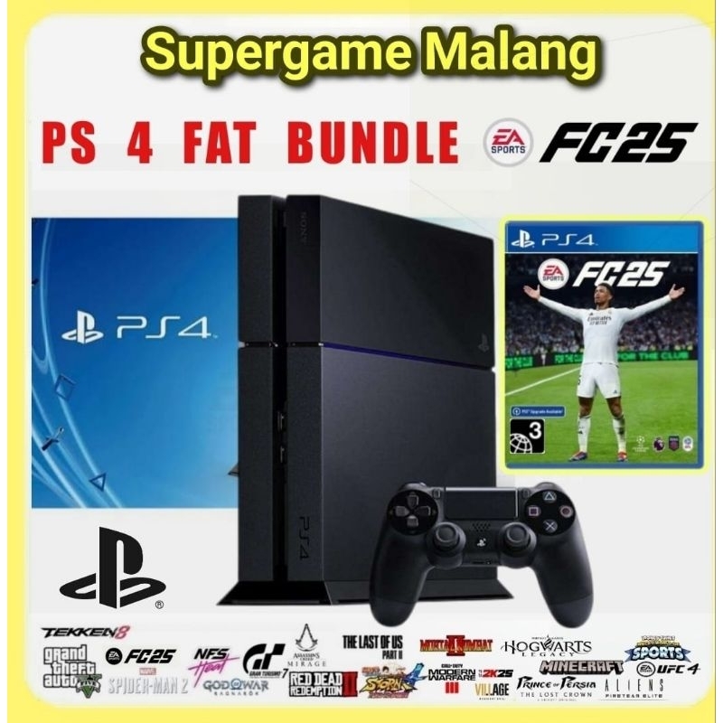Jual PS4 Fat Bundle FC2025 Fifa 25 FC 25 FC25 Console PS 4 | Shopee Indonesia
