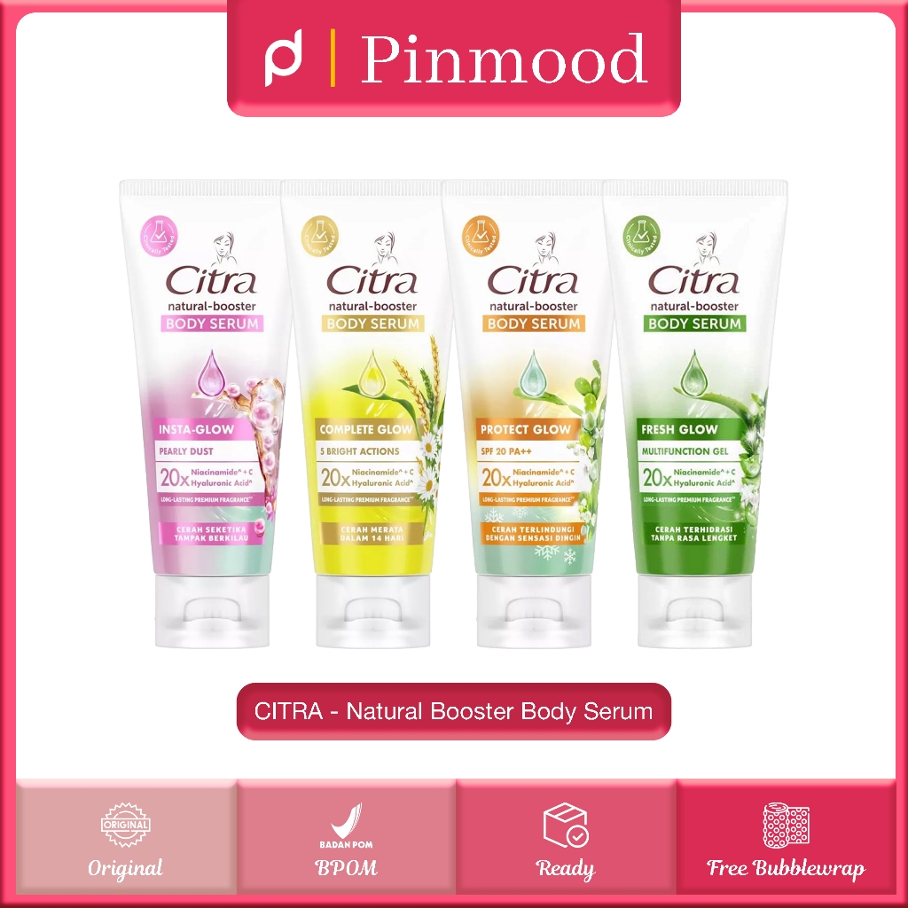 Jual CITRA - NATURAL-BOOSTER BODY SERUM ( 180 ml ) - Serum Lotion Badan ...