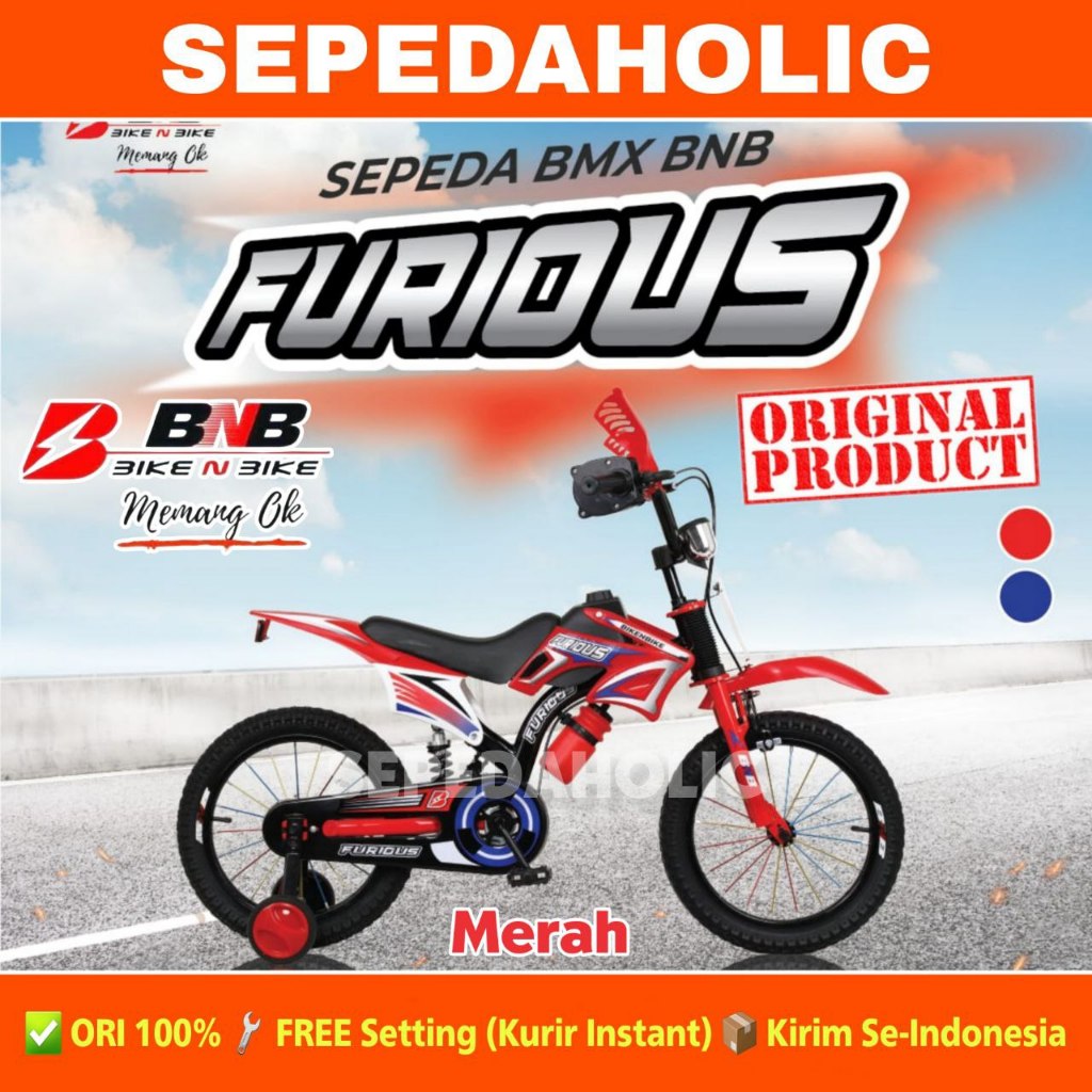 Jual Sepeda Anak Laki BMX TRAIL BNB FURIOUS BULL / ATLANTIS 88 MC ...