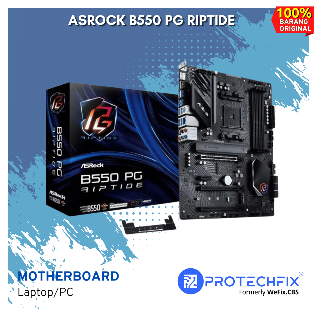 Jual Motherboard ASROCK B550 PG RIPTIDE | Shopee Indonesia