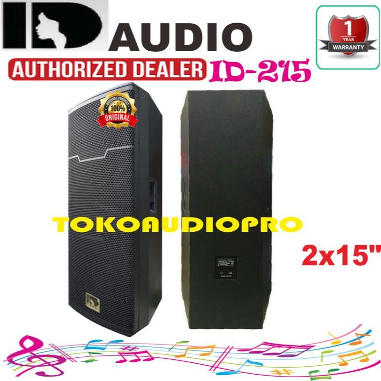 Jual Speaker Pasif ID Audio ID215 Dual 15 Inch Speaker Pasif ID Audio ...