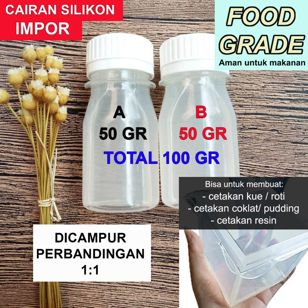 Jual CAIRAN SILIKON IMPORT "FOOD GRADE" / Cairan Silicone Rubber Impor ...
