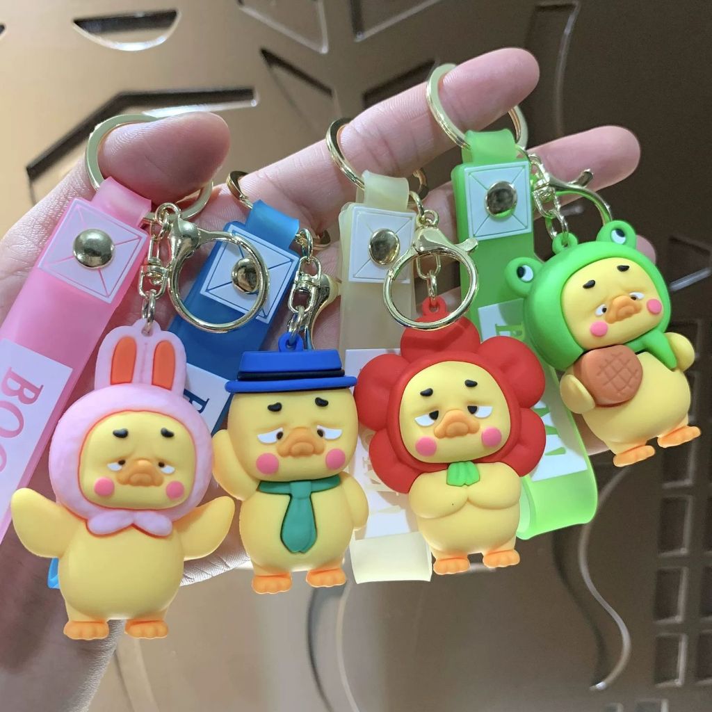 Jual KY15 Duck - Premium Gantungan Kunci Kartun Duck Imut Bebek Lucu ...