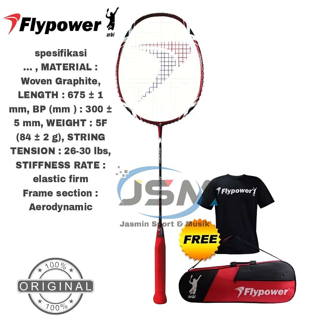Jual RAKET BADMINTON FLYPOWER TORNADO 800 & 900 ORIGINAL | Shopee Indonesia