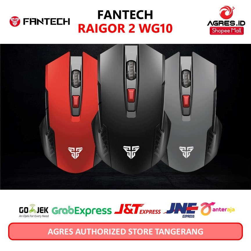Jual Fantech RAIGOR II WG10 Mouse Wireless Gaming | Shopee Indonesia