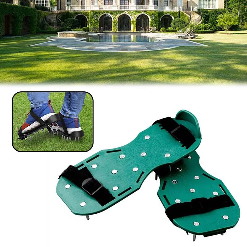 Jual Sepatu Duri Besi Cat Epoksi Floor Paint Spike Shoes Garden Lawn ...