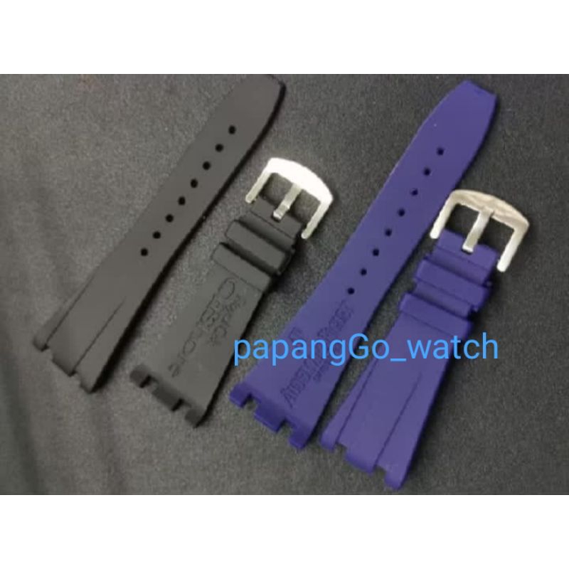Jual STRAP TALI JAM AP AUDEMARS PIGUET RUBBER UKURAN 26 MM | Shopee ...