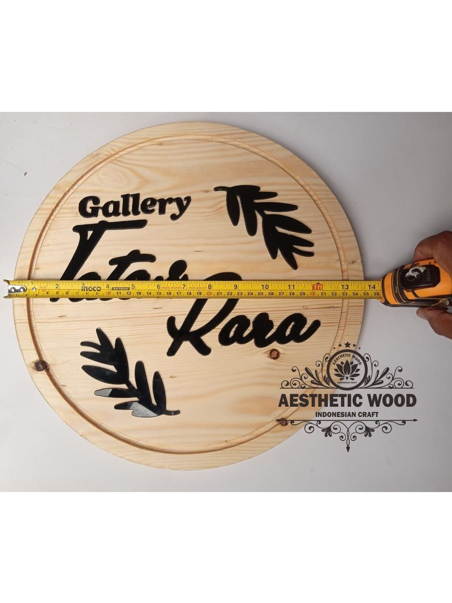 Jual Sign Board | Kayu Jati Elegant | Papan Nama | Shopee Indonesia
