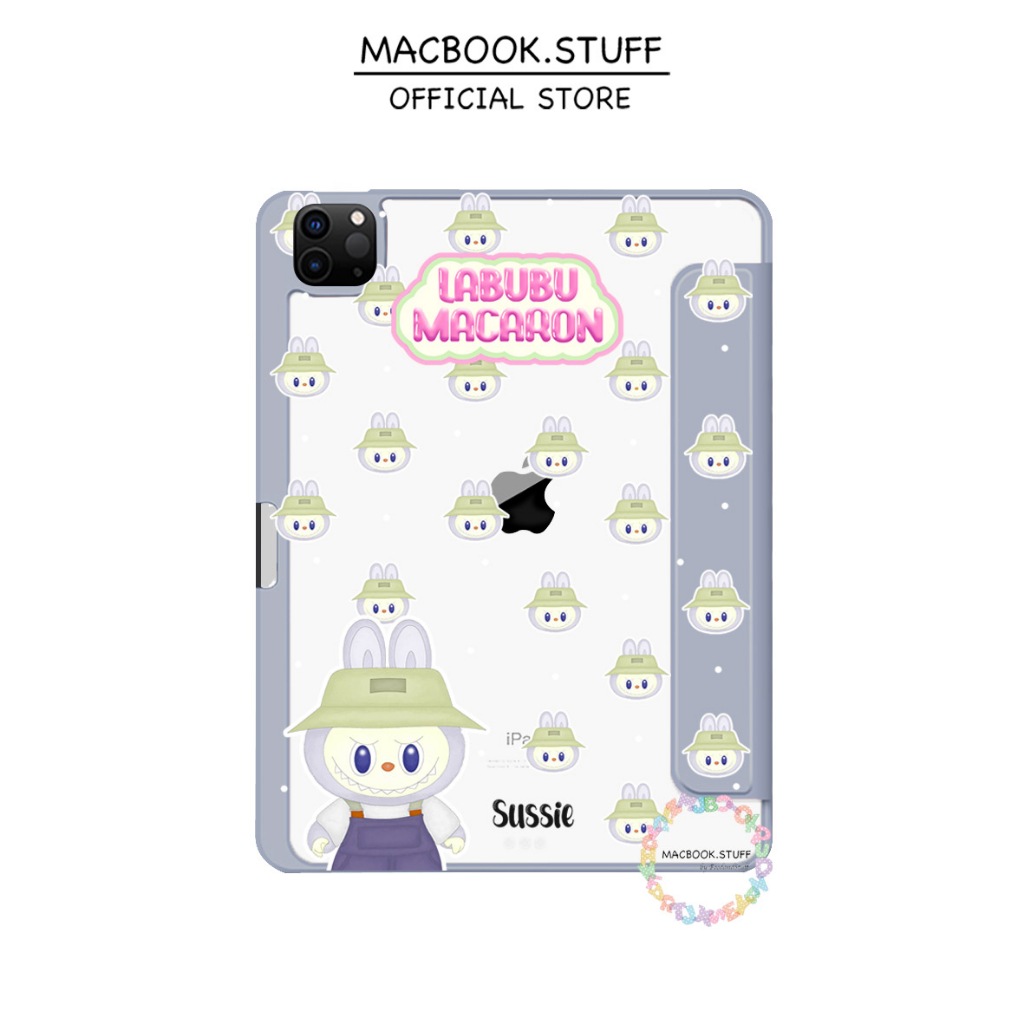 Jual CUSTOM LABUBU FALL IN WILD DESIGN CUTE LABUBU Acrylic Case IPAD ...