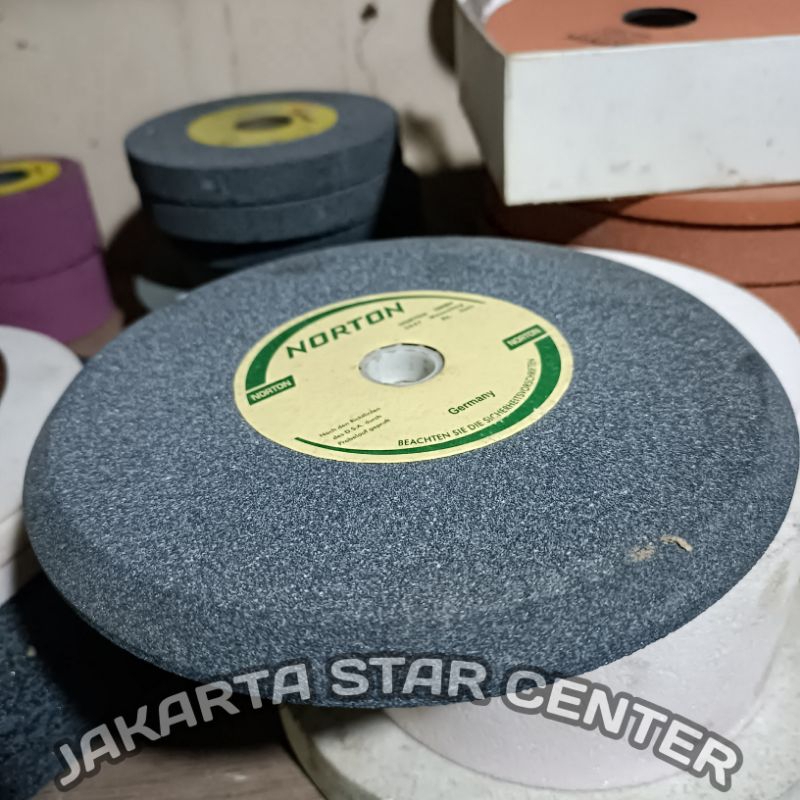 Jual Batu Gerinda Duduk 6 inch Batu Gerinda Norton 6 × 1/2 × 3/4 inch ...
