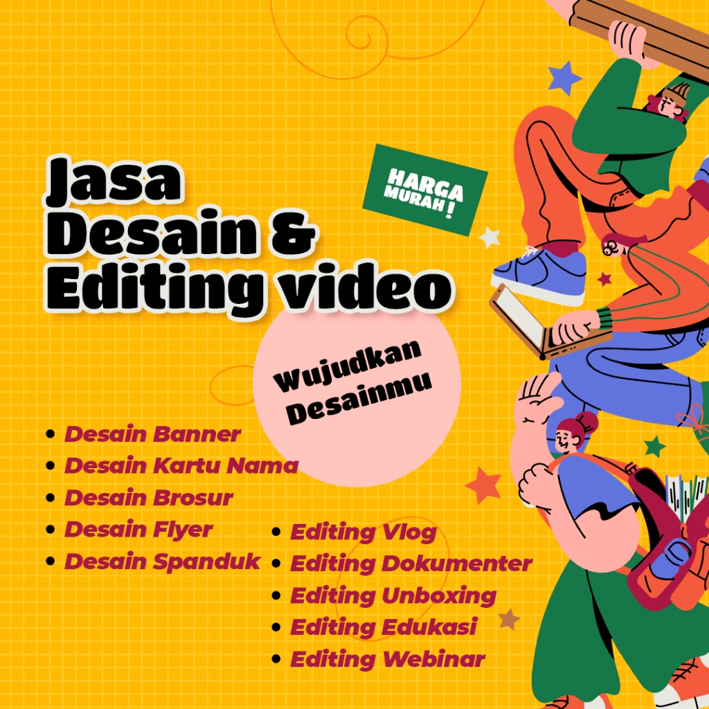 Jual Jasa Desain Dan Editing Video | Shopee Indonesia