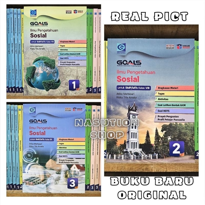 Jual Goals IPS Kelas 7 8 9 SMP/MTs Grafindo Kurikulum Merdeka - Buku ...