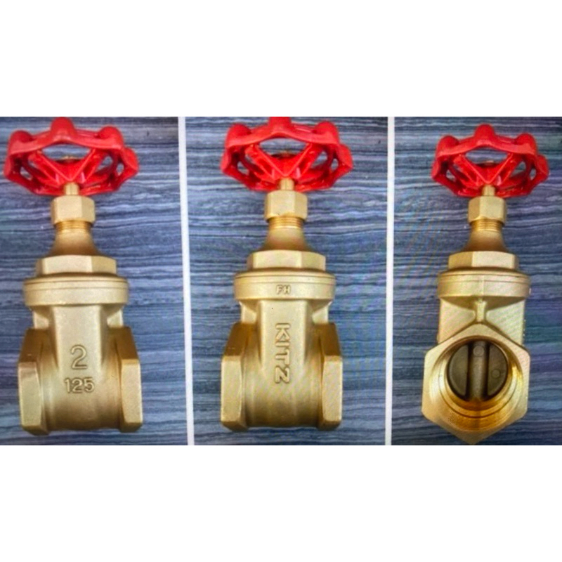 Jual GATE VALVE KUNINGAN KITZ 4" INCH | Shopee Indonesia