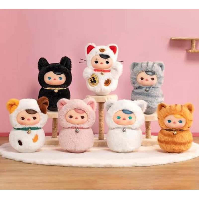 Jual Puncky Roly-Poly kitty series vinyl plush blindbox Ready stock ...