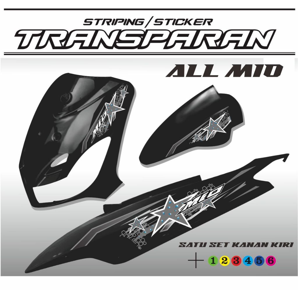 Jual VARIASI STRIPING / STRIPING TRANSFARAN MIO OLD / MIO SMILE ...