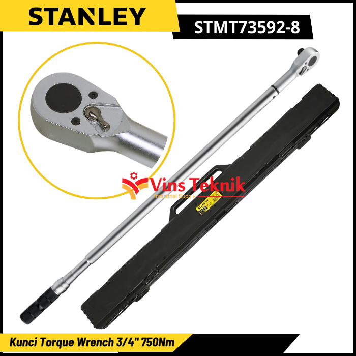 Jual Kunci momen kunci torsi 3/4 inch torque wrench STANLEY STMT73592-8 ...