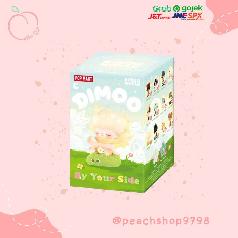 Jual SELECTED Dimoo By Your Side popmart action figure gacha blindbox ...