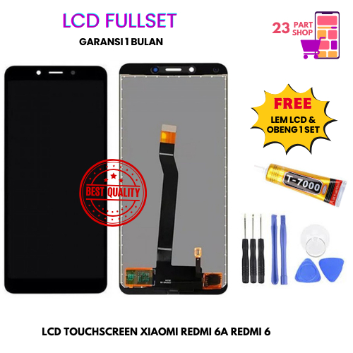 Jual LCD TOUCHSCREEN XIAOMI REDMI 6A / REDMI 6 | Shopee Indonesia