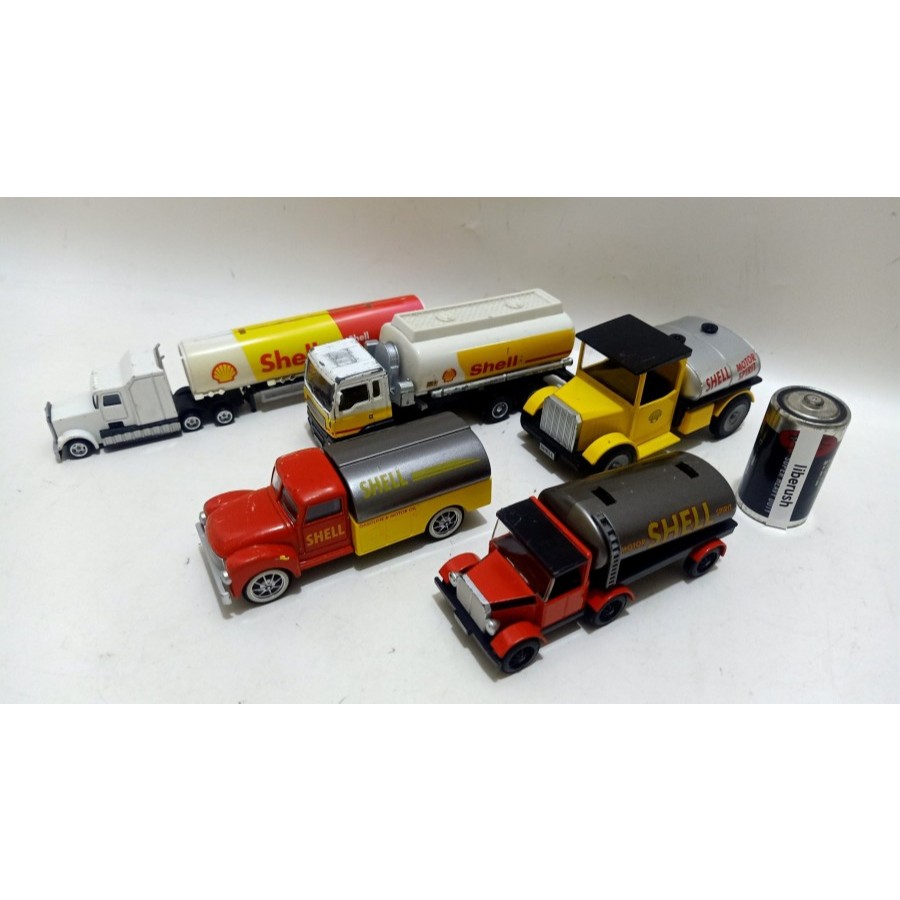 Jual diecast shell volvo truck oil tanker shell fuel tanker diecast ...