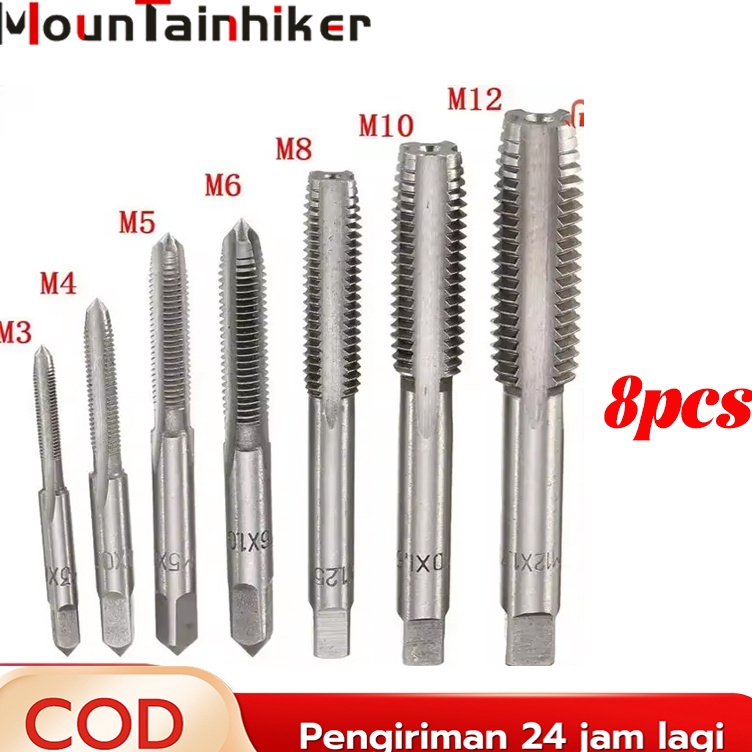 Jual Murah Berkualitas CODTap Die Set 8Pcs Rap Die Set Tekiro Metric ...