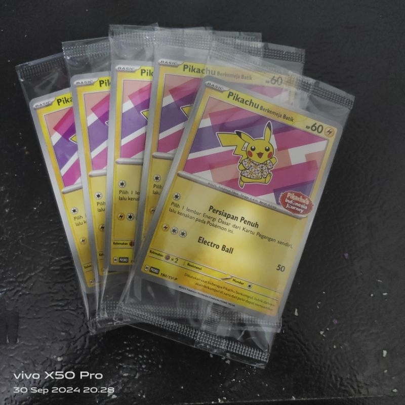 Jual OFFICIAL KARTU POKEMON PIKACHU BATIK FLOWER | Shopee Indonesia