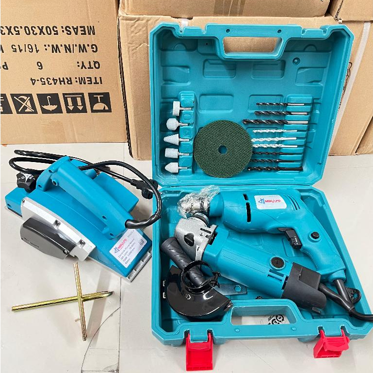 Jual LEBIH HEMAT ALAT TUKANG KAYU Electric Planner Mesin Serut Kayu ...