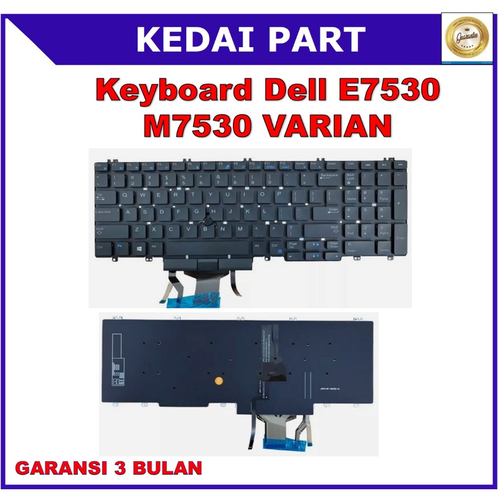 Jual Keyboard Dell Precision E7530 M7530 7530 7540 7550 7560 7730 7740 ...