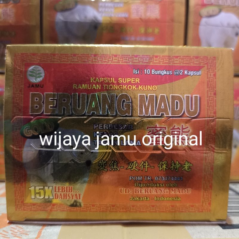 Jual Beruang madu gold original 15x lebih mantapp | Shopee Indonesia