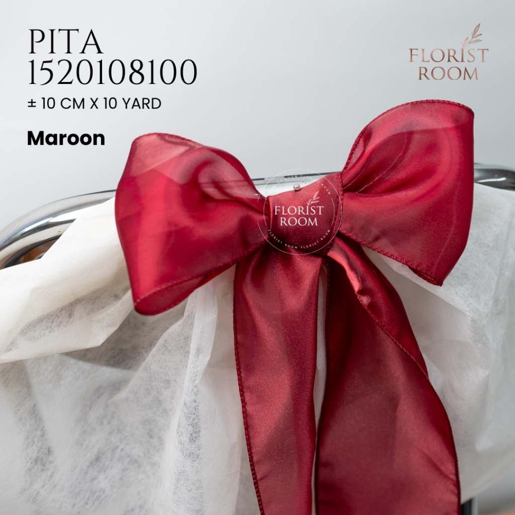 Jual Pita 1520108100 ±10cm x 10yard - Ribbon | Shopee Indonesia