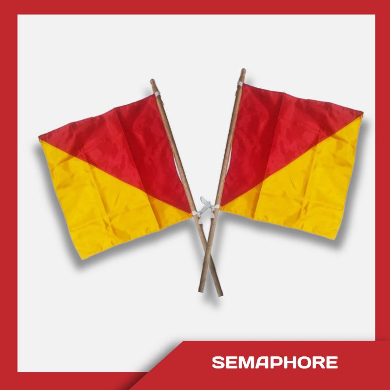 Jual BENDERA SEMAPHORE PRAMUKA | Shopee Indonesia