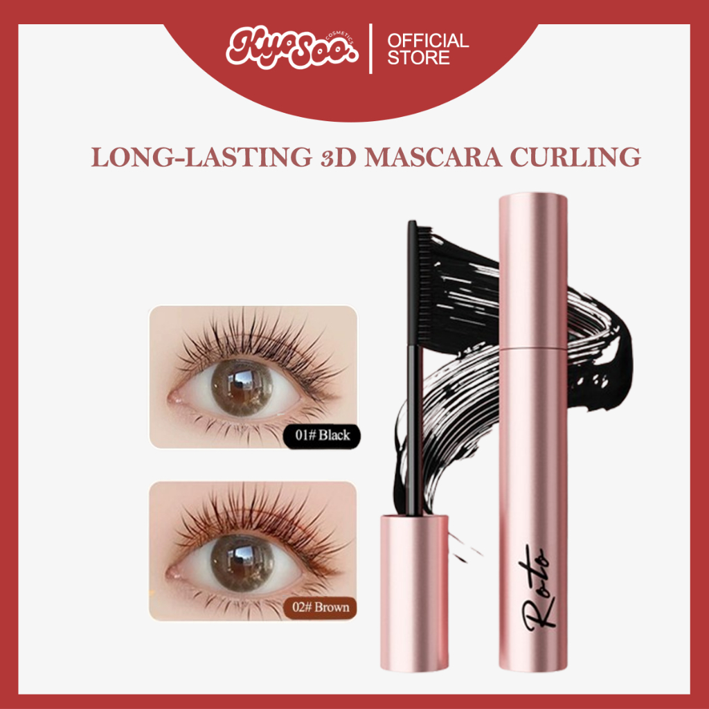 Jual KyoSoo 3D Curl Lashes Mascara – Tahan Lama, Waterproof, Anti ...