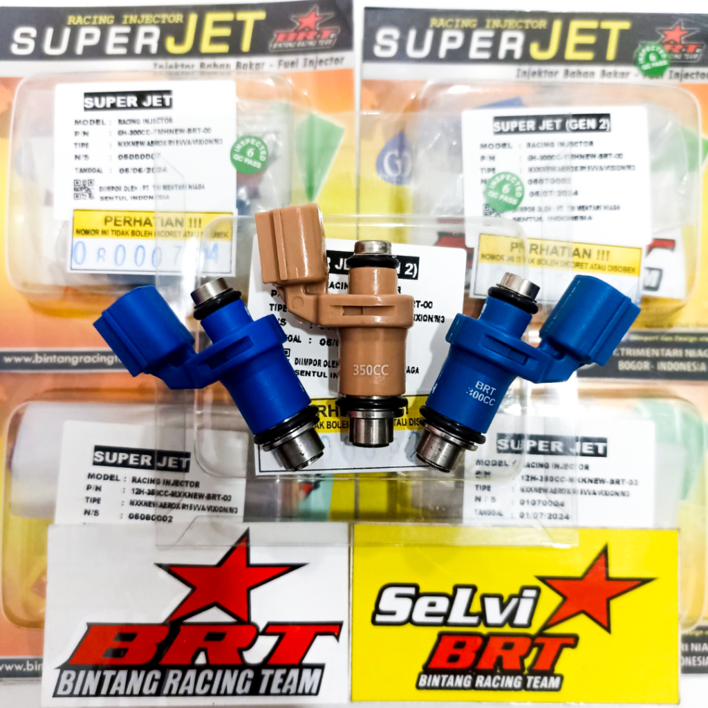 Jual INJECTOR INJEKTOR RACING BRT XMAX X MAX 12 HOLE 300CC 350CC ...