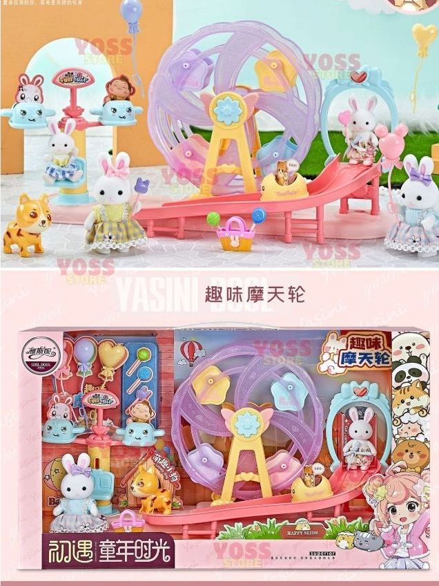 Jual Mainan Anak Yasini Kelinci Rabbit Doll Play Pretend Rumahan Play ...