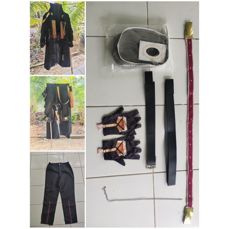 Jual Game Honkai Start Rail cosplay Trailblazer Costume caelus wig Pria ...