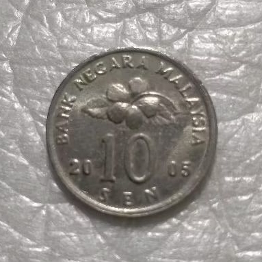 Jual Koin 10 sen Malaysia 10 pcs tahun campur | Shopee Indonesia