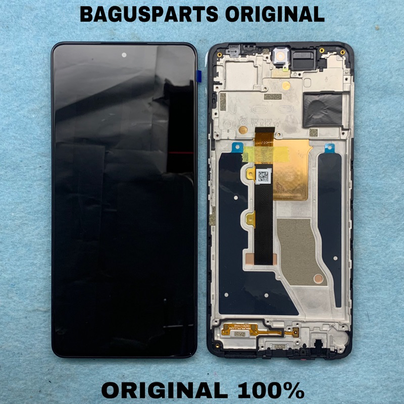 Jual LCD TS TOUCHSCREEN FULLSET FRAME INFINIX NOTE 30 PRO X678B ...